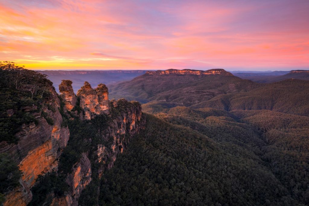 Book Blue Mountains Sunset Without Crowds - with Cheap Az Travel